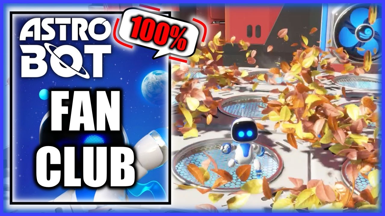 Astro Bot - Fan Club 100% - All Bots & Puzzle Pieces (All Collectible ...