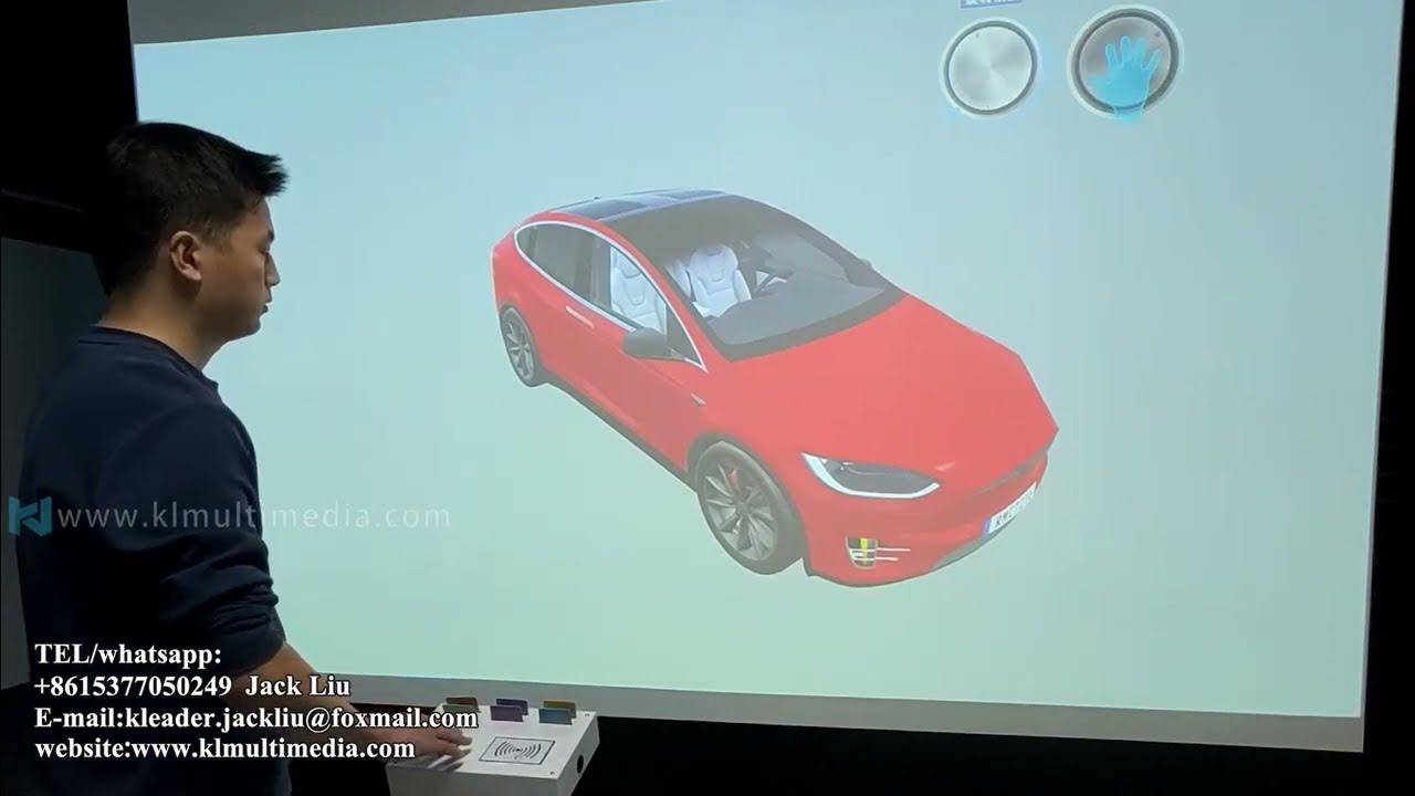 Knob Chip Recognition | interactive projection | museum interactive displays | Digital art - YouTube