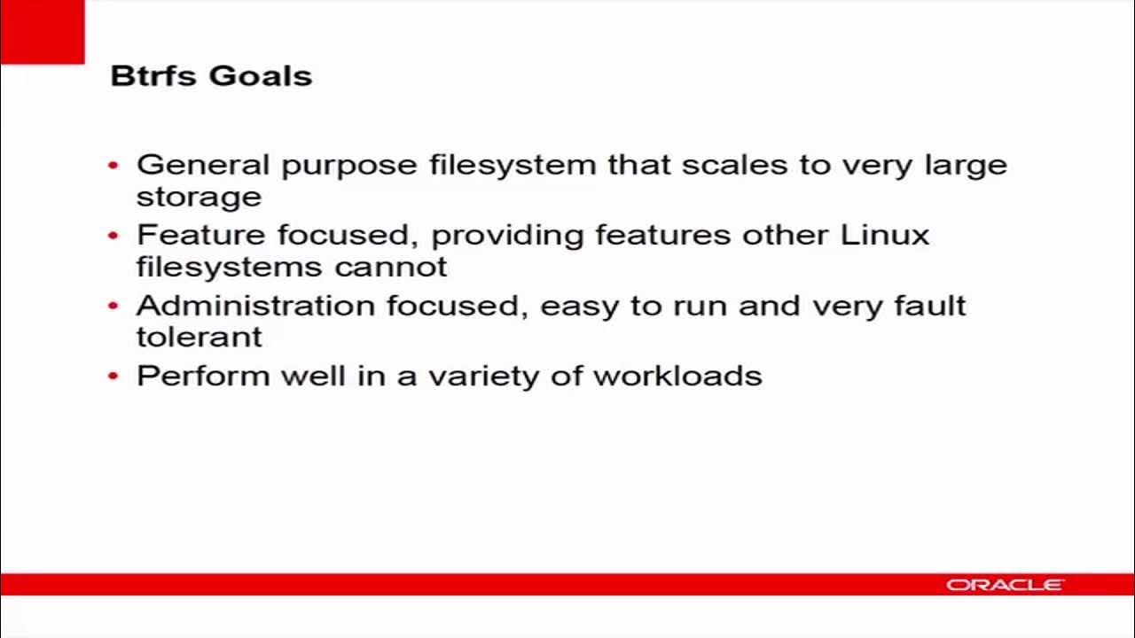 Linux Training: Intro to Btrfs (Excerpt) - YouTube