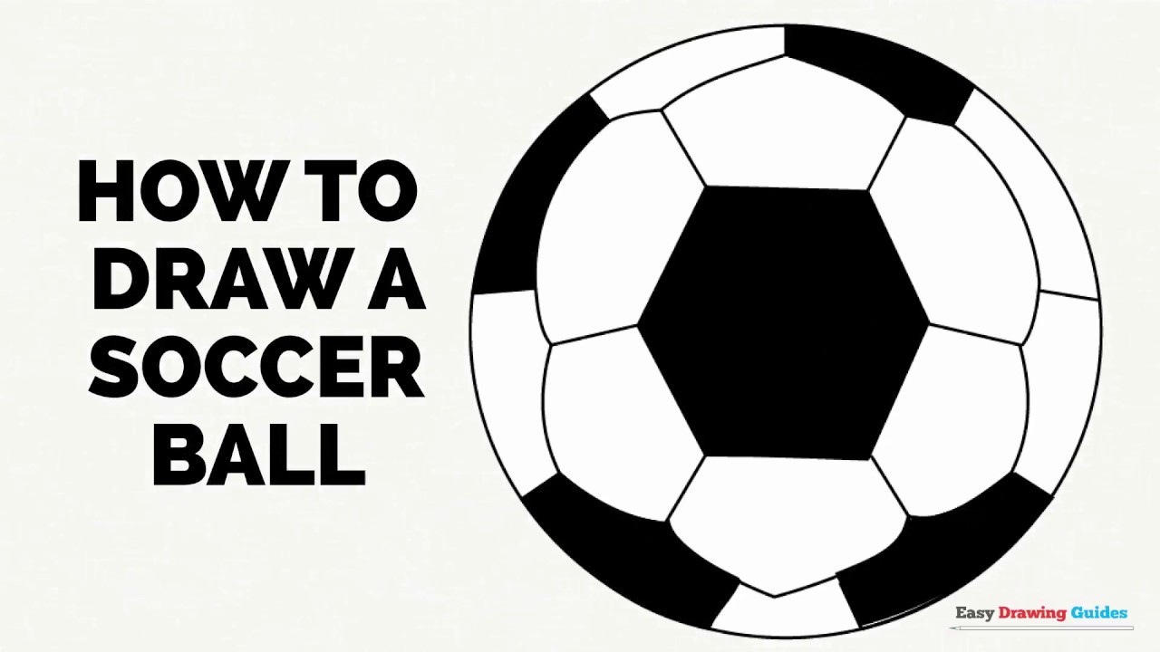 How To Draw A Soccer Ball In A Few Easy Steps Drawing Tutorial For how-to-draw-a-soccer-ball-in-a-few-easy-steps-drawing-tutorial-for