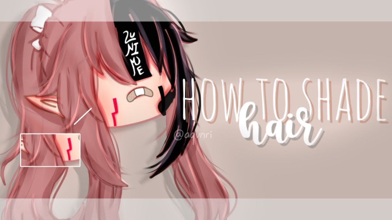|[ tutorial ]| how to shade hair | process 🐚 - YouTube