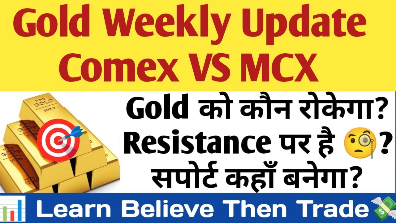 Dollar index & Gold weekly Update.COMEX vs MCX?gold trading strategy.Gold price?English ...