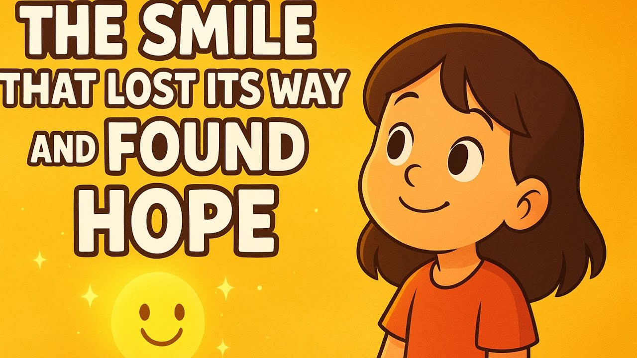 The Smile That Lost Its Way and Found Hope | Kids Moral Story - YouTube