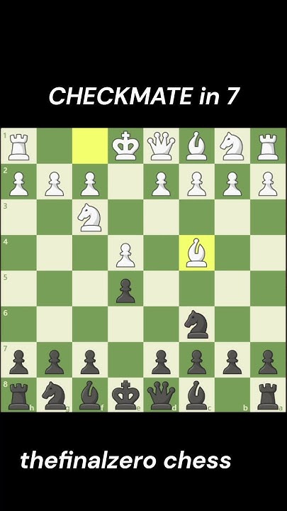 How to Win Chess Game in 7 Moves! - YouTube