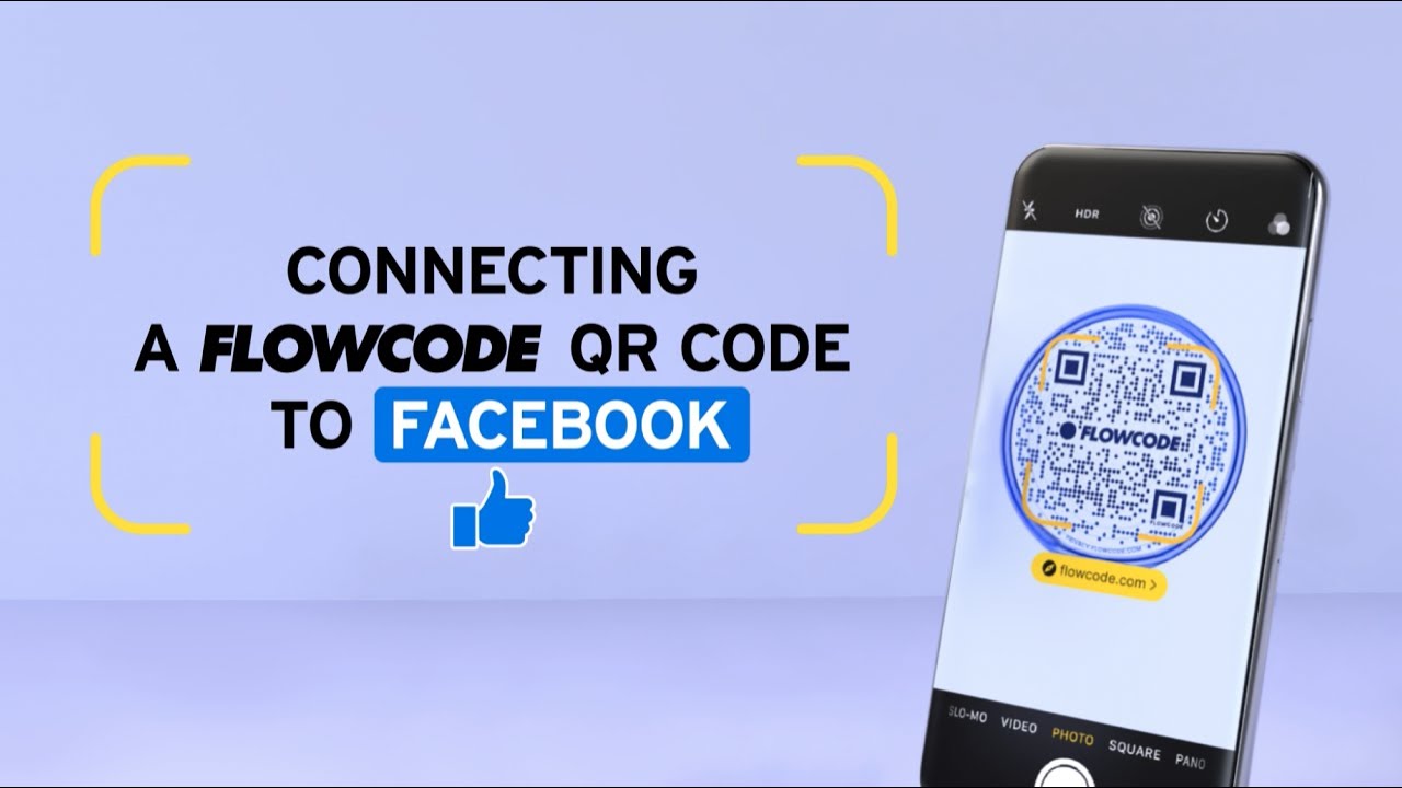 How to Connect a QR Code to a Facebook Profile - YouTube
