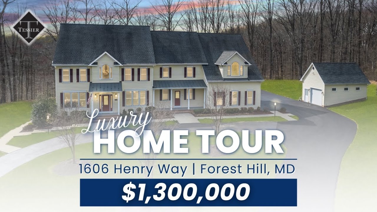 $1,300,000 Luxury Custom Build Home Tour | 1606 Henry Way (Forest Hill ...