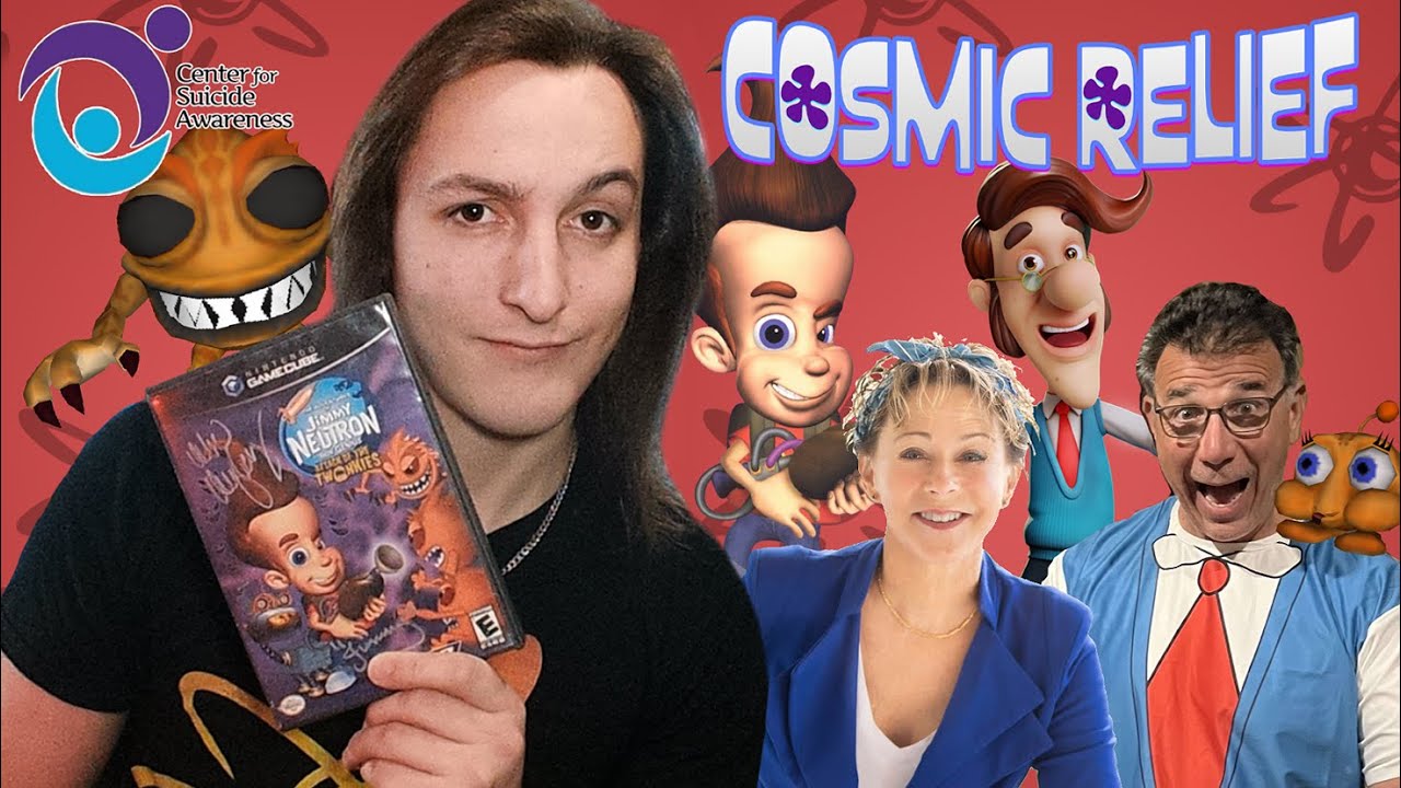 Gaming for Charity WITH Jimmy Neutron's VO! | Rehydrated/Cosmic Relief ...