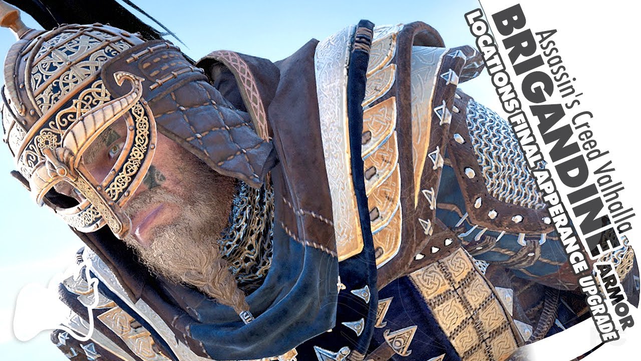 Assassin's Creed Valhalla BRIGANDINE Armor Locations Appearance ...