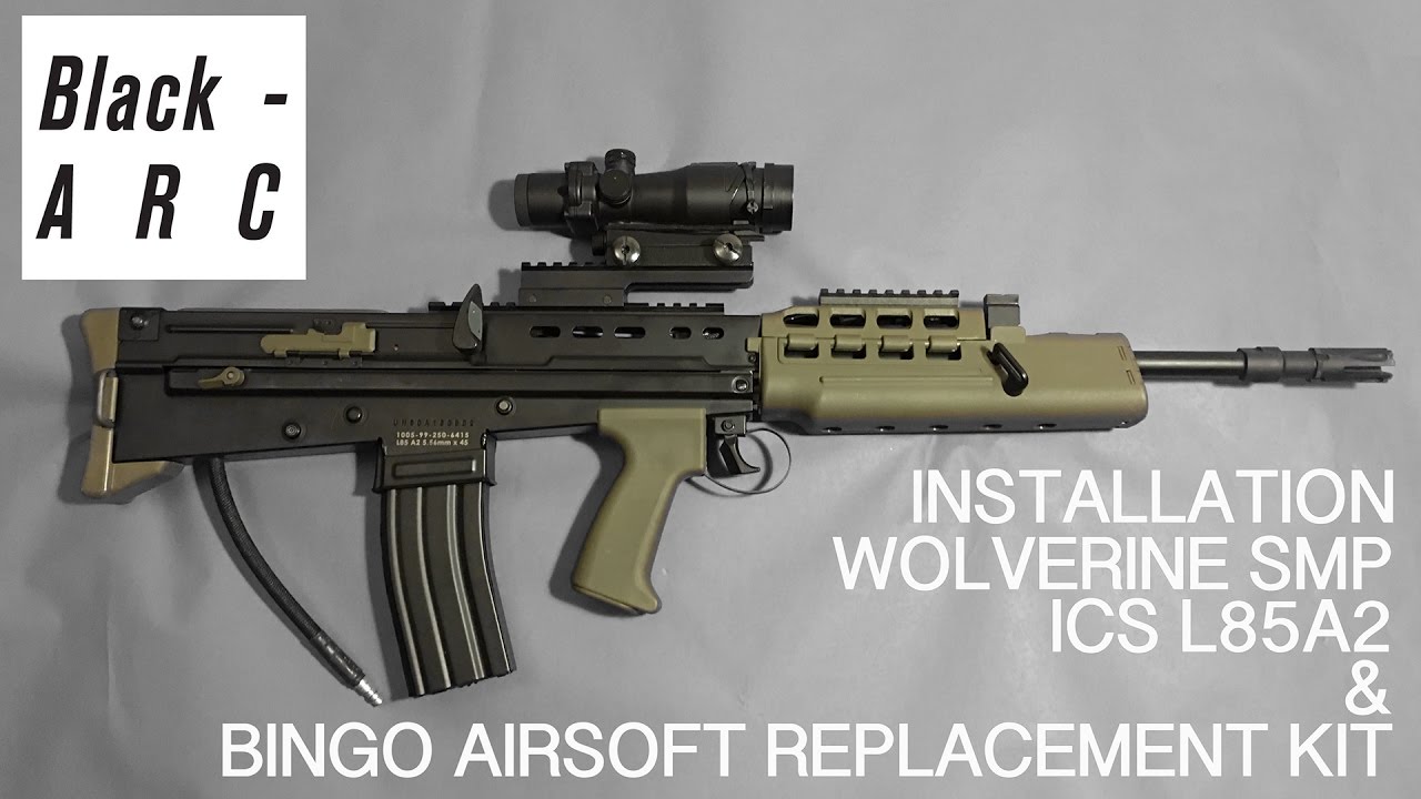 INSTALLATION | ICS L85A2 + SMP + BINGO AIRSOFT GEARBOX REPLACEMENT KIT ...