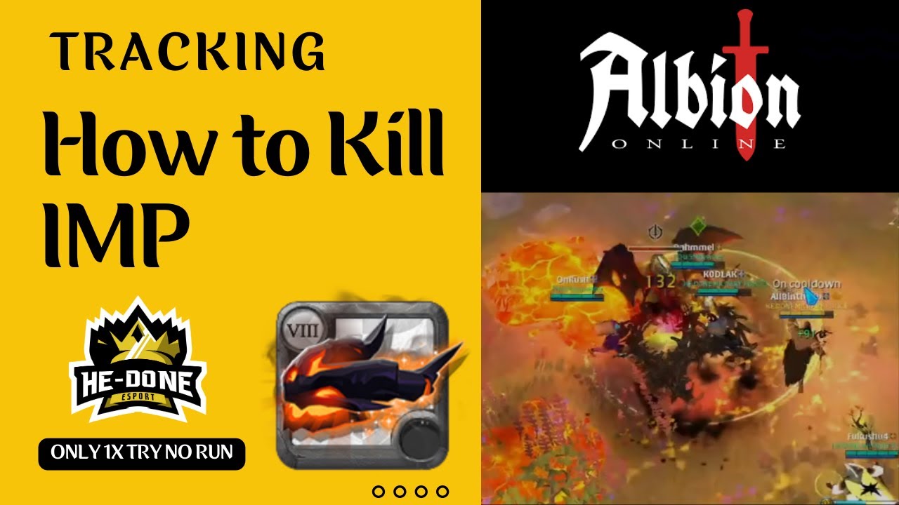 HOW TO KILL IMP IN ONE TRY !!! | ALBION ONLINE TRACKING - YouTube