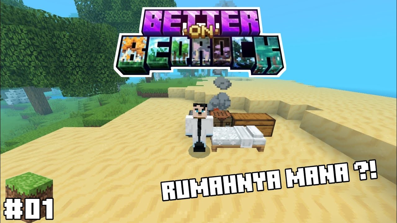 Pak Kumis Gak Punya Rumah - Minecraft Bedrock Indonesia - YouTube