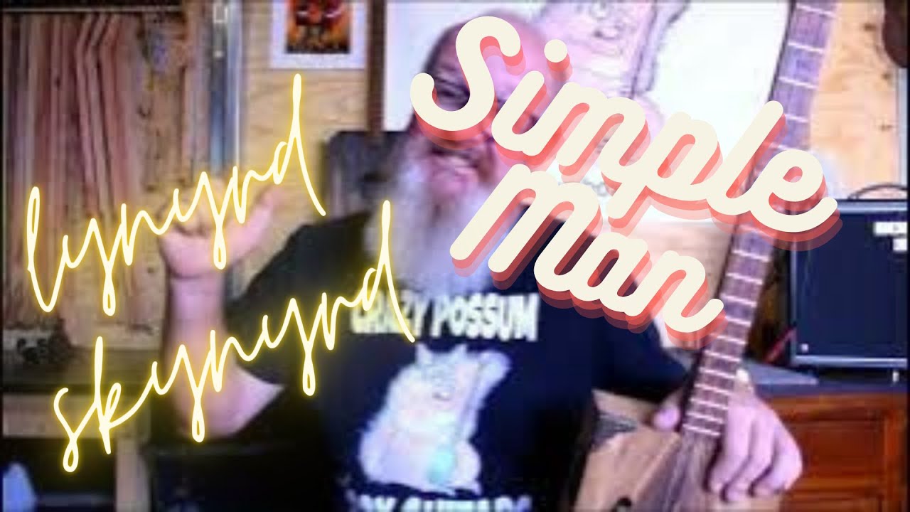 How to play Simple Man on 3 string box guitar - YouTube