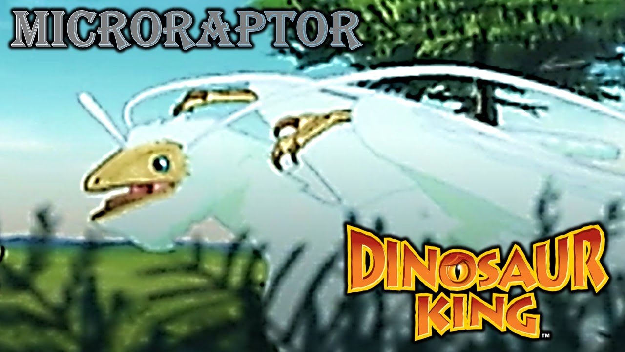 Dinosaur King microraptor screen time - YouTube