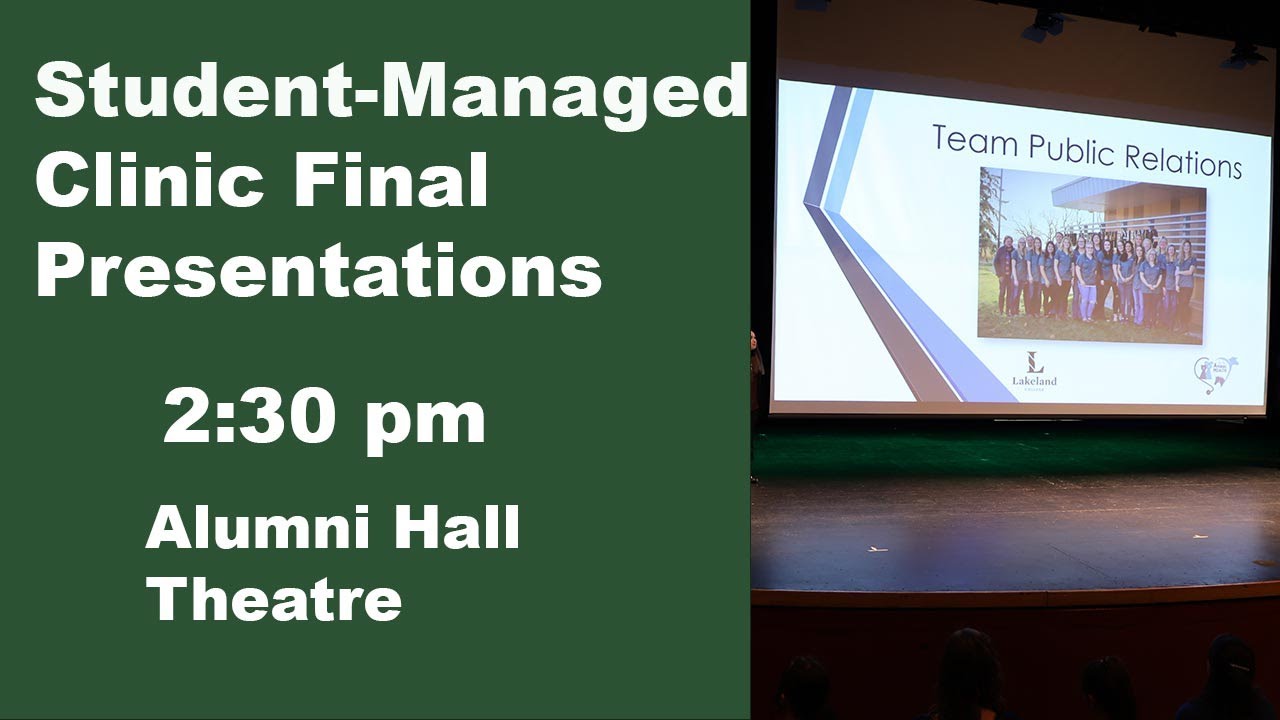 Student-Led Clinic Presentation 2024 | Lakeland College Canada - YouTube
