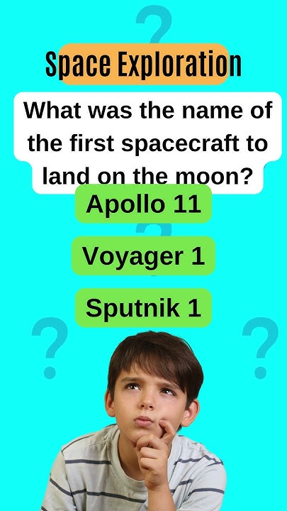 🚀 Moon Landing Trivia: Can You Name This Historic Spacecraft? 🌙 #quiz ...
