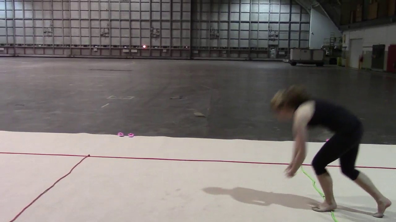 Acro Front Roll - YouTube