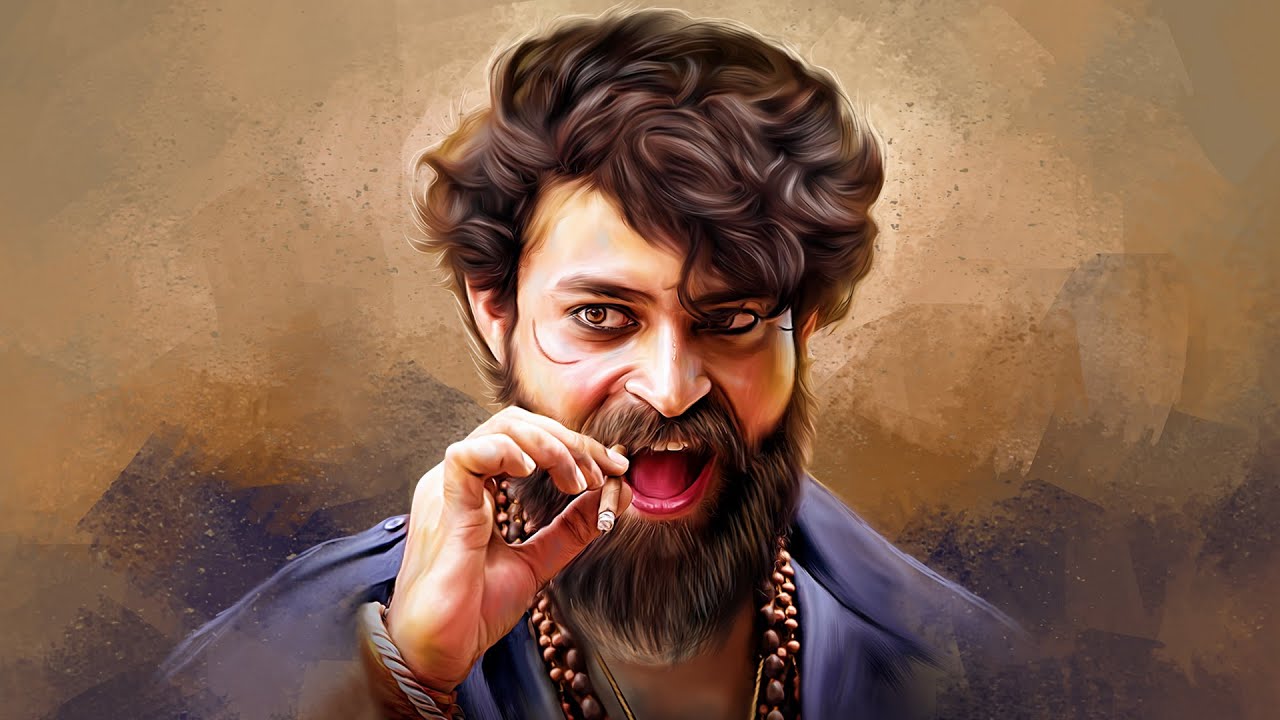 "Easy Varun Tej Painting in PHOTOSHOP : Digital Art Tutorial 🌅 ...