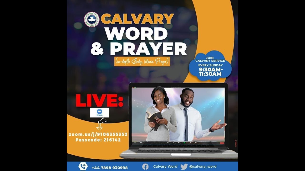 Welcome to RCCG Calvary Word & Prayer - YouTube