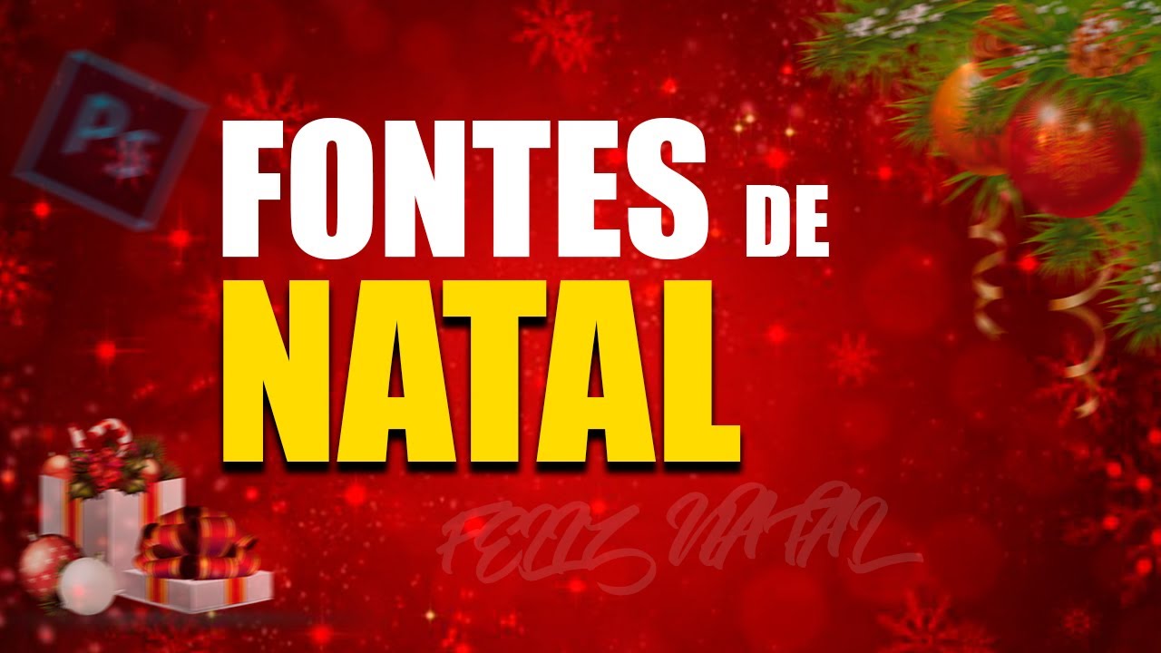 Fontes de Natal as mais Bonitas e Grátis! (DOWNLOAD) - YouTube