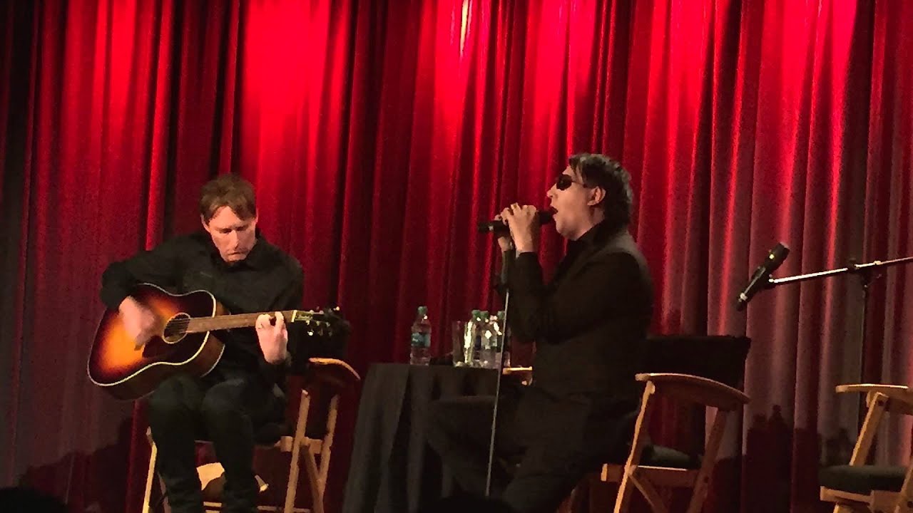 rocknycliveandrecorded.com: Marilyn Manson &Tyler Bates @Grammy Museum ...