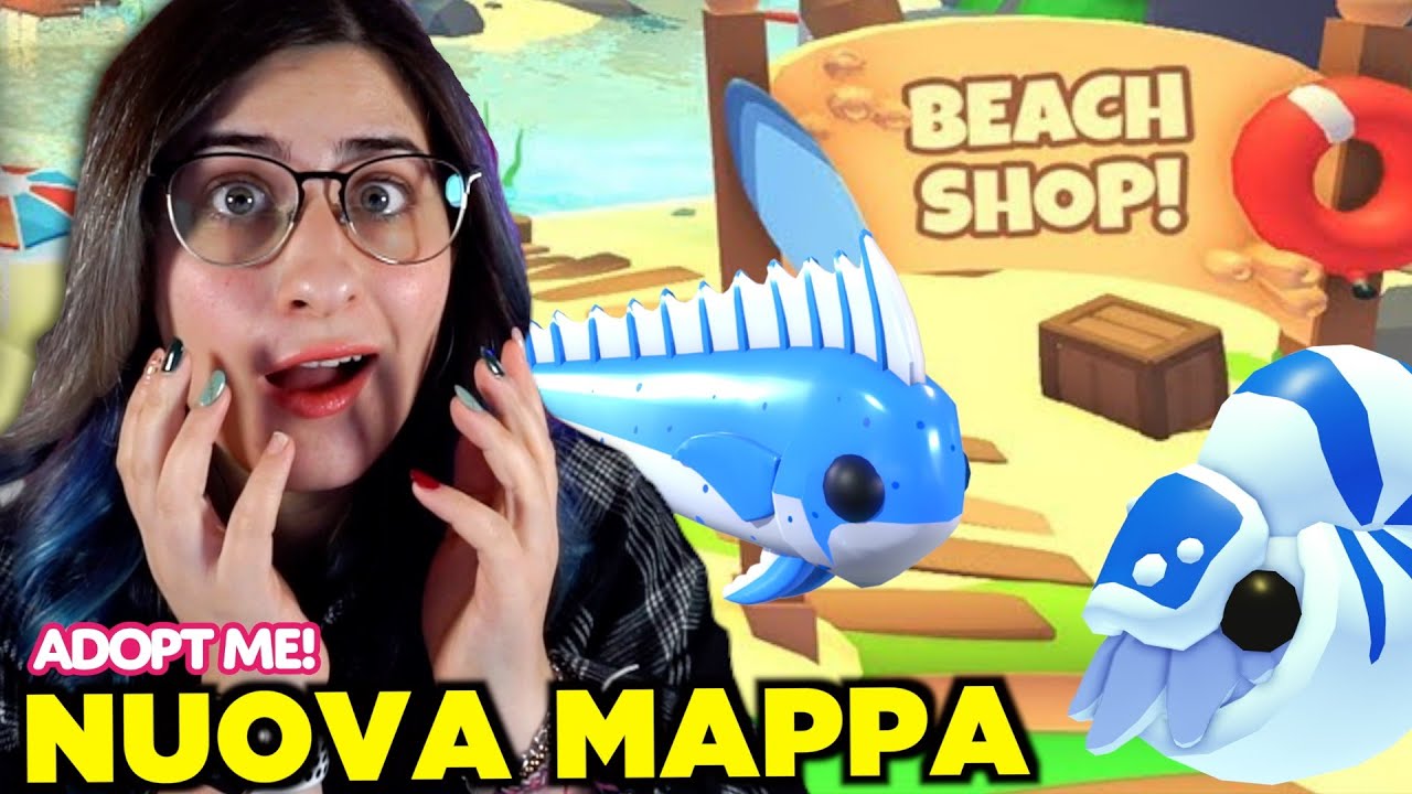 La NUOVA MAPPA di AdoptMe sta arrivando ed avrà 4 PET MARINI 😍 [AdoptMe ...