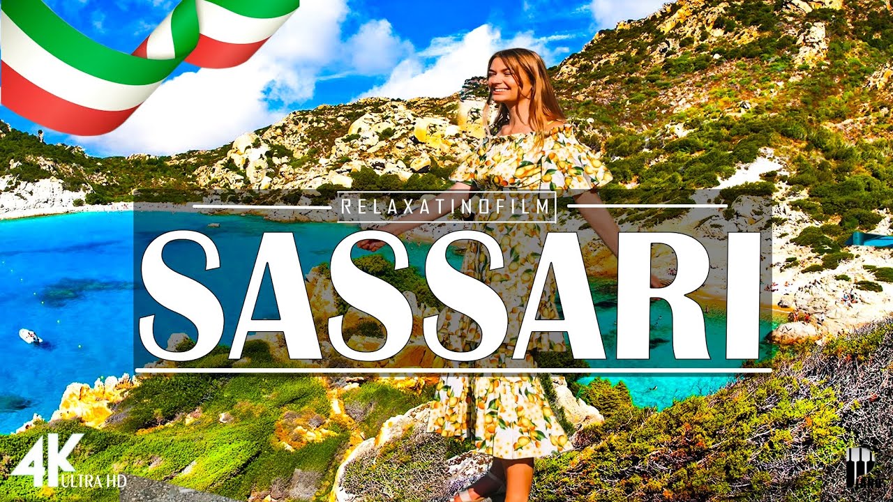 Beautiful Sassari, Sardinia 4K • Relaxing Italian Music, Instrumental ...