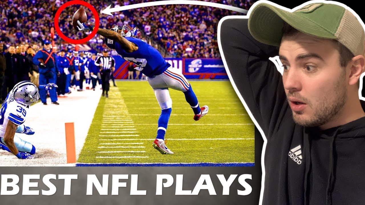 Rugby Player Watches NFL Most Amazing Plays | BEST PLAYS EVER - YouTube