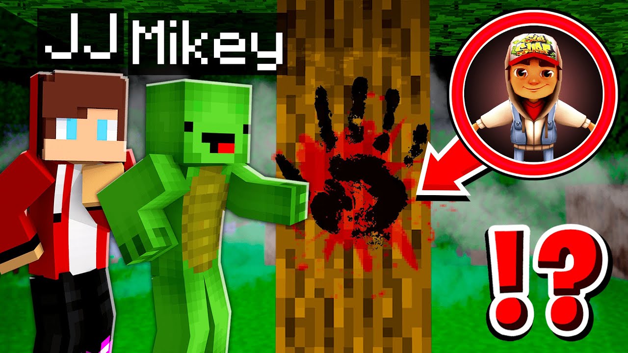 How JJ and Mikey Found The BIGGEST FOOTPRINTS JAKE.EXE - Maizen ...