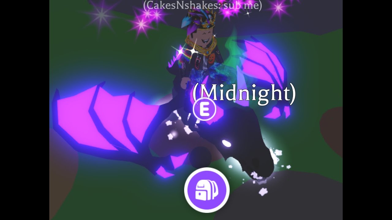 Trading Mega Shadow dragon in a Rich Trading Server in Adopt Me! - YouTube