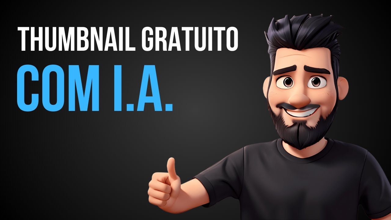 Como criar THUMBNAIL com IA gratuitamente! IA para criar thumbnail e ...