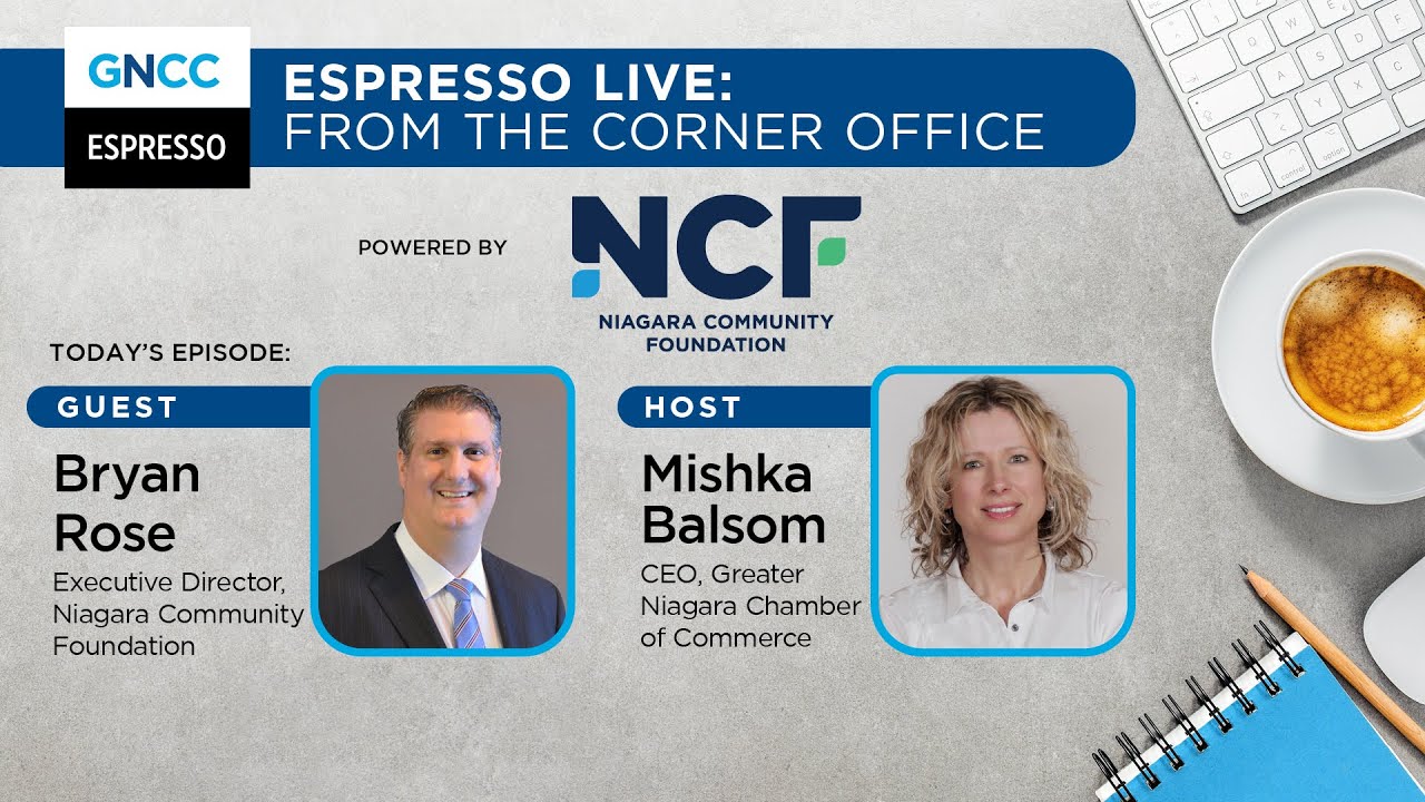 Espresso Live From the Corner Office: Bryan Rose, Niagara Community ...