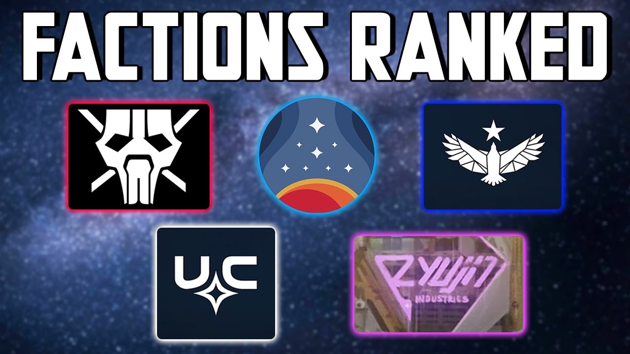 Starfield Factions Ranked (No Spoilers) | Factions Review and Tier List ...