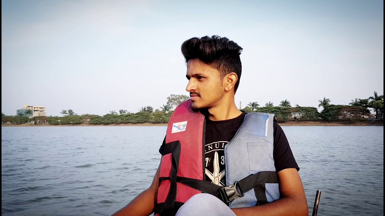 Boating at Kote kere - fort lake Belagavi - YouTube