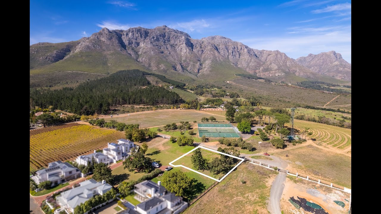 Stellenbosch Properties - Westruther Erf - YouTube