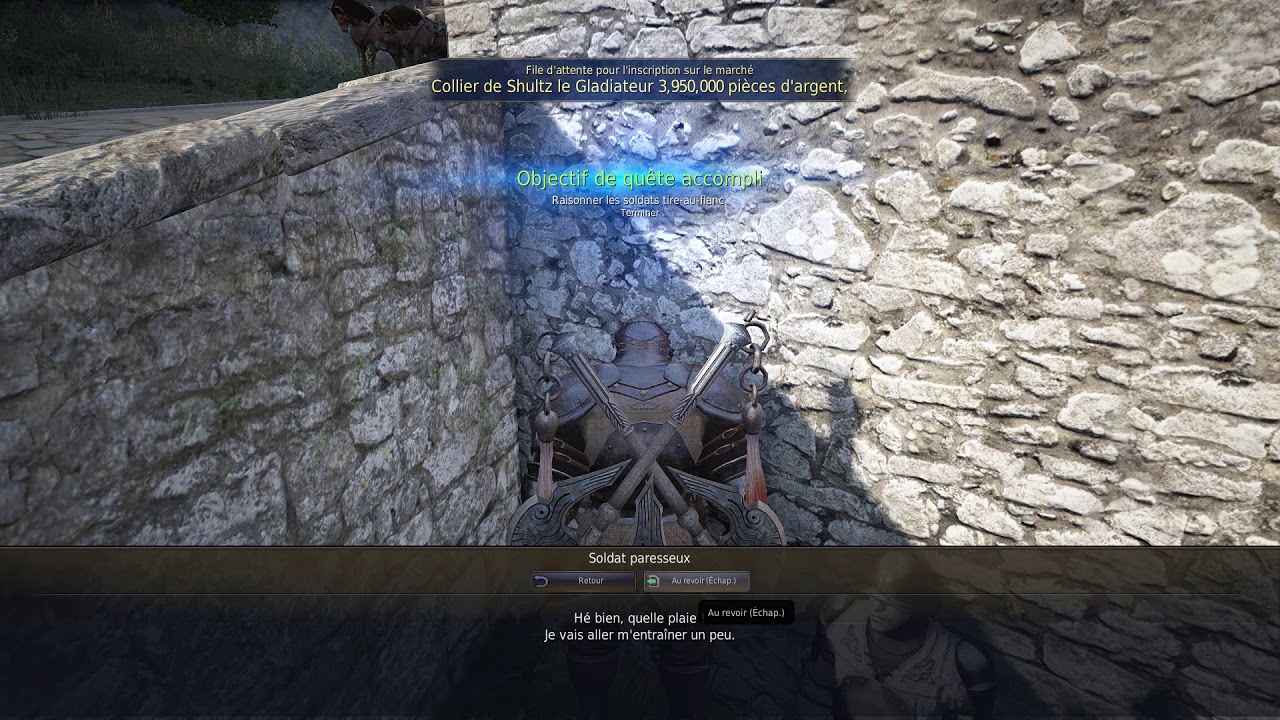 Black Desert Online - Soldat paresseux - Lazy soldier - YouTube