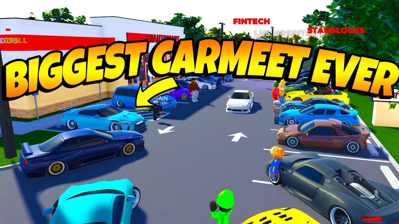 The BIGGEST Car Meet Roblox SWFL Has EVER Seen! - YouTube