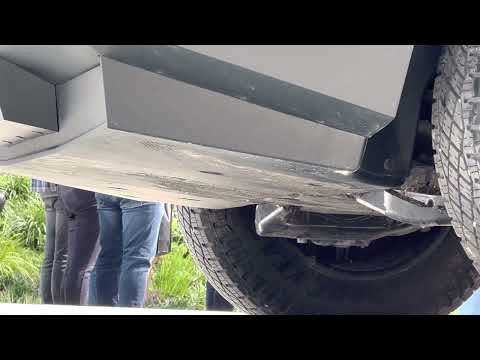 Cybertruck Rear Bumper - YouTube