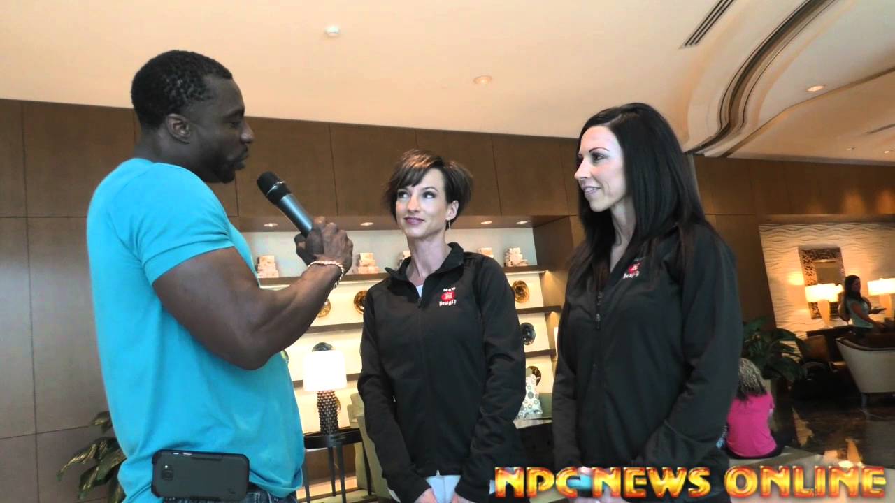 2016 IFBB Orlando Pro:Dana Walker Tracy & Kerryne Brown IFBB Bikini ...