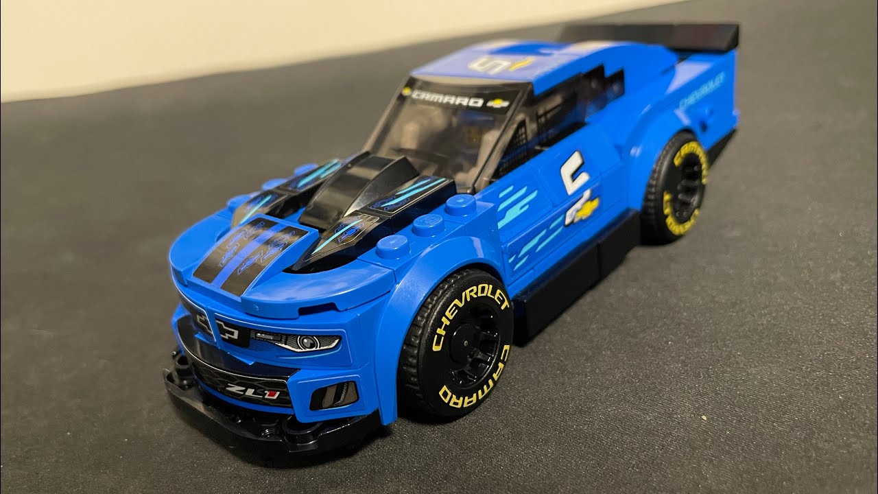 LEGO Speed Champions 75891 Chevrolet Camaro ZL1 Race Car Timelapse ...