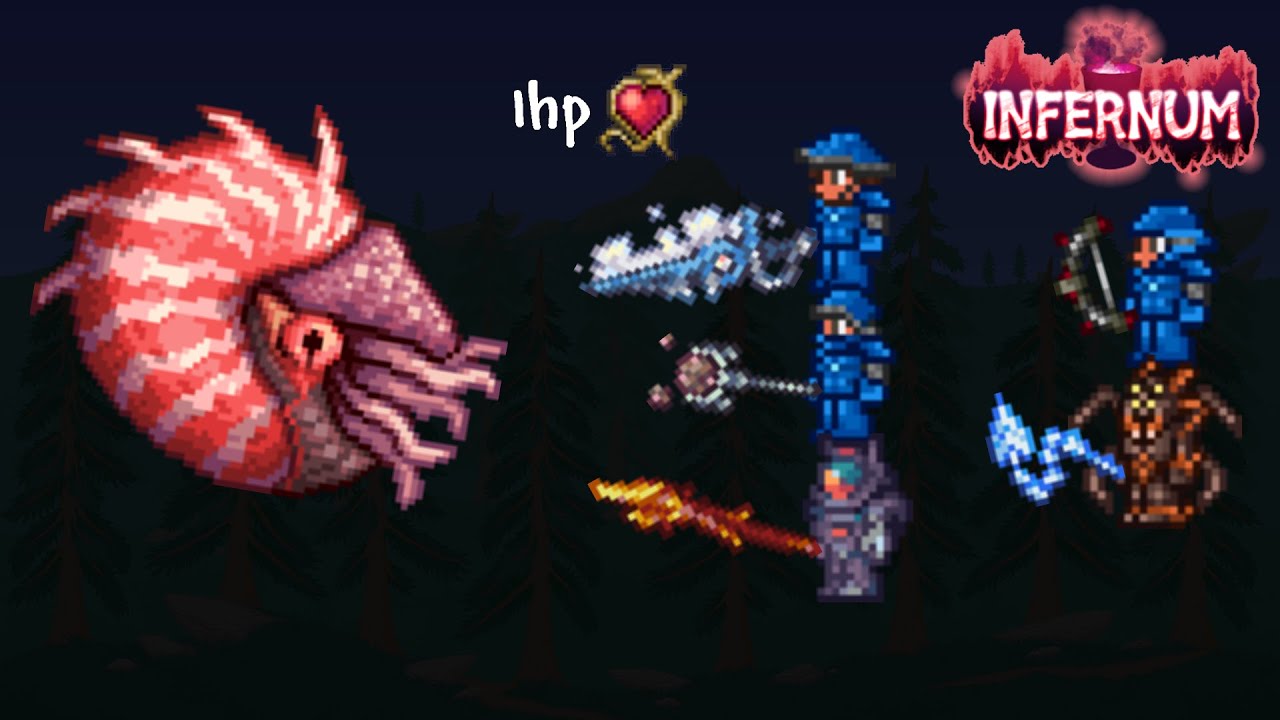Dreadnautilus No Hit All Classes - Terraria Calamity Infernum - YouTube