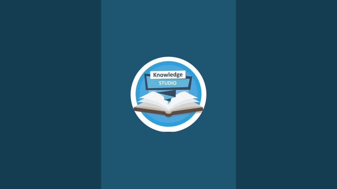 KNOWLEDGE STUDIO is live - YouTube