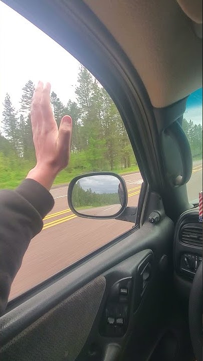 Giving rain 75 mph high-five - YouTube