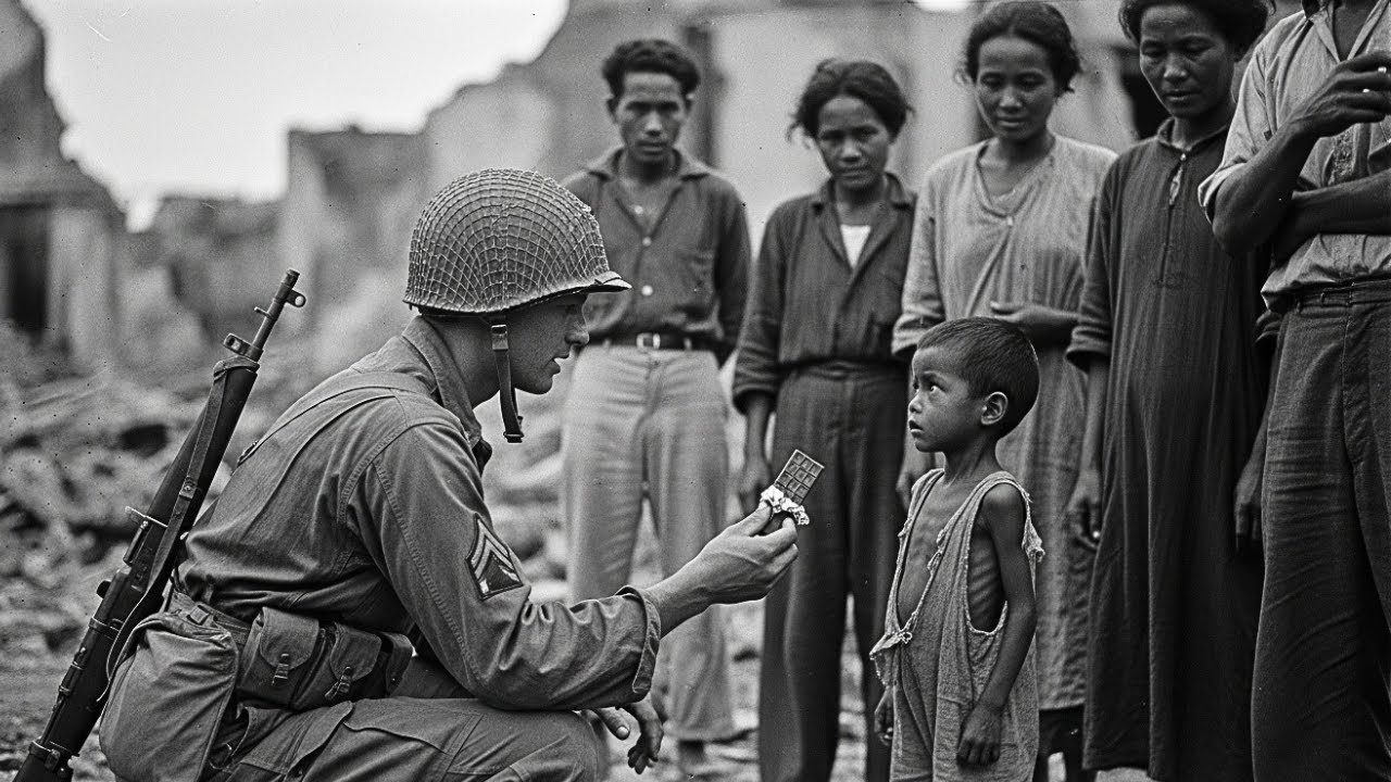 Starving Villagers Were Shocked When American Troops Shared Their ...