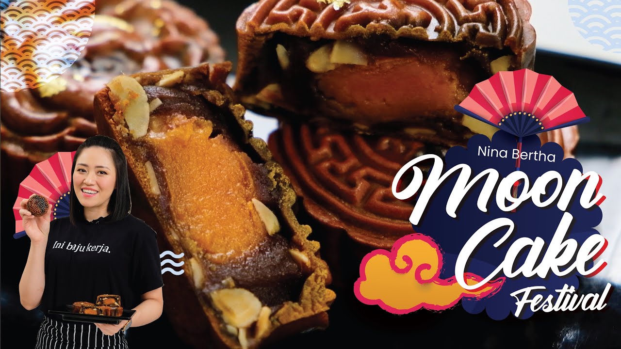 Resep Kue Bulan Mooncake - Resep Kue Bulan Isi Kuning Telur - YouTube