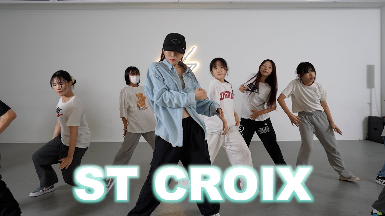 Jay Curry - St. Croix / MUMOO Girl's Hiphop class / 지축댄스학원 티에스댄스스튜디오 - YouTube