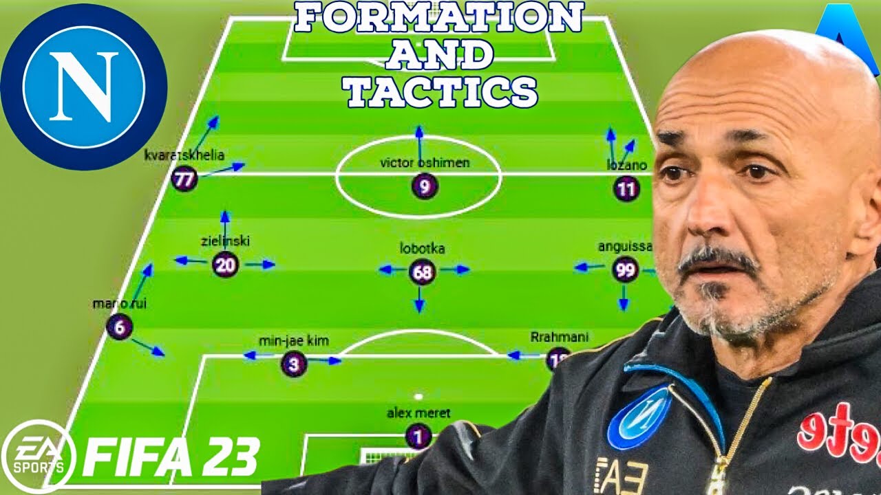 FIFA 23: BEST NEW NAPOLI FORMATION AND TACTICS (MATCHDAY 22) - YouTube