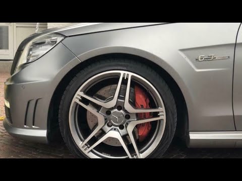 MERCEDES-E63 AMG ILE TURLARKEN ARKADASI ARABAYI HISSETTIRDIK! 1/2