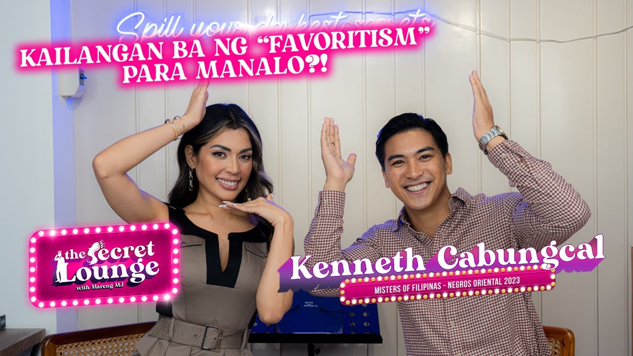 ANG CHEKA NI KENNETH CABUNGCAL! | The Secret Lounge with Mareng MJ 🍸 ...