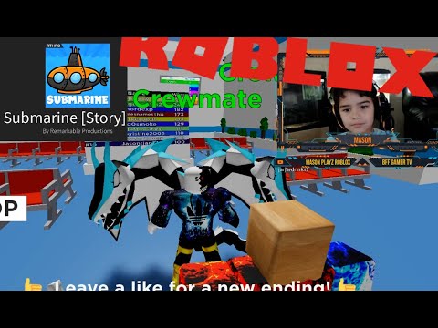 Mason Playz Roblox | Submarine Story | Good Ending - YouTube