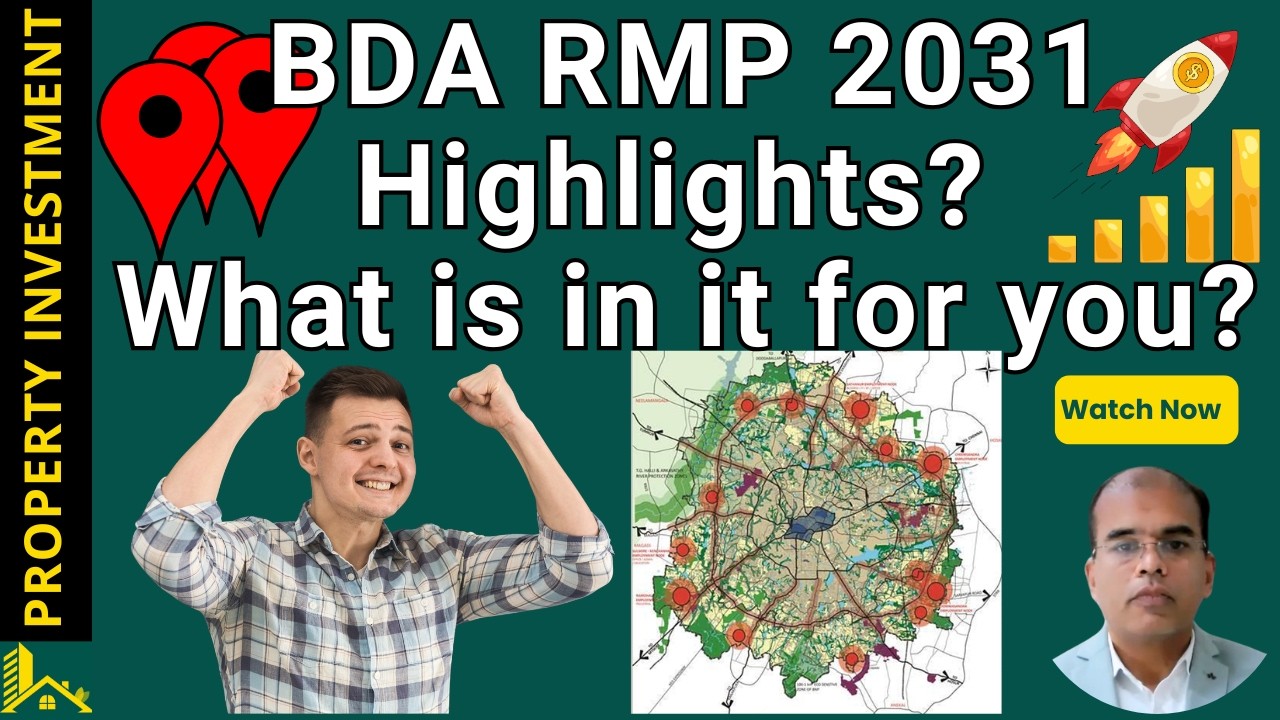 BDA Master Plan 2031 | Where Bengaluru Was Planning to Grow? - YouTube
